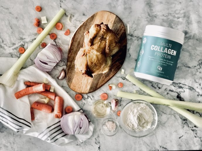 Bone Broth & Collagen Soup Recipe
