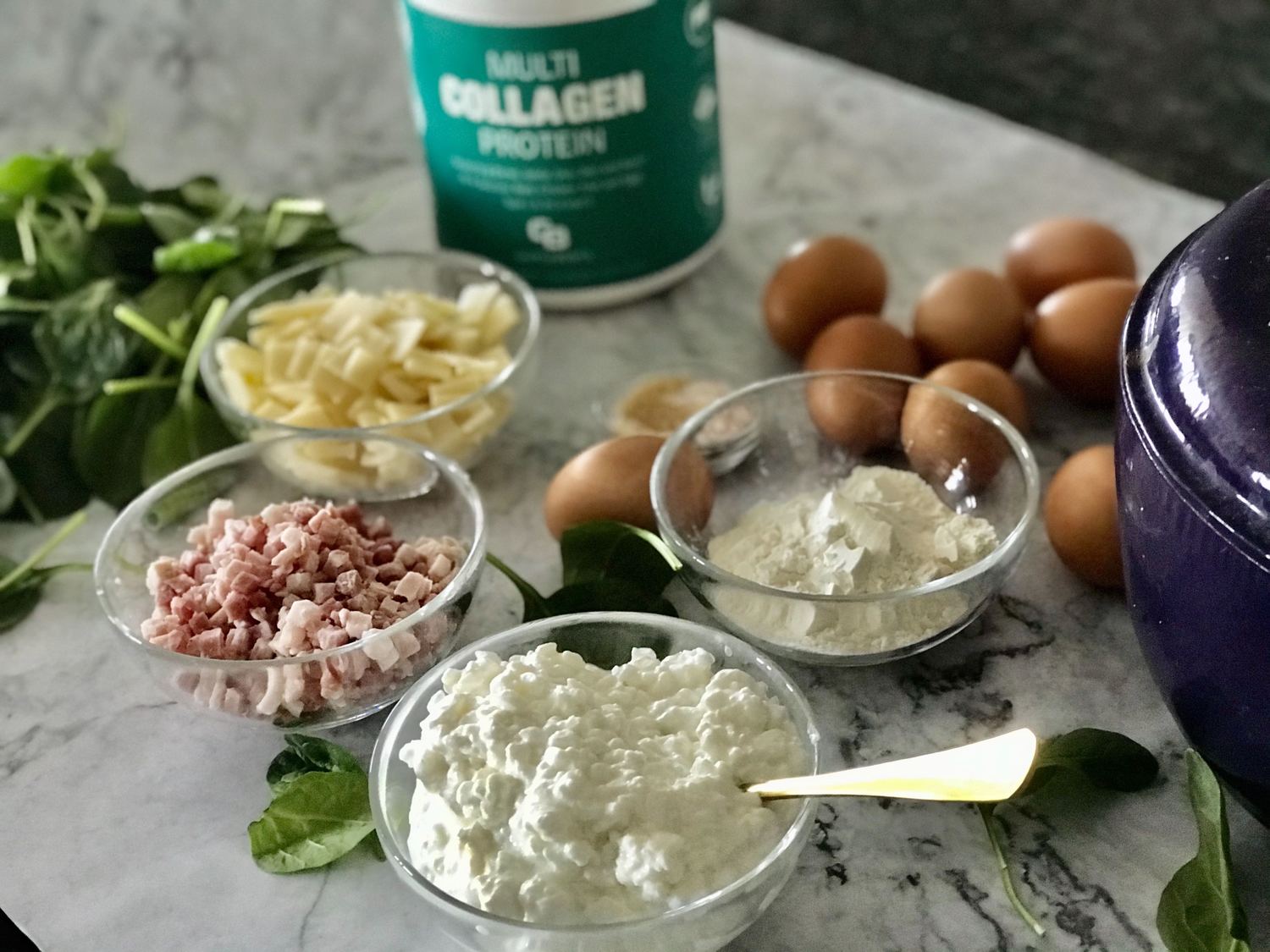 Creamy Collagen Quiche Lorraine Recipe